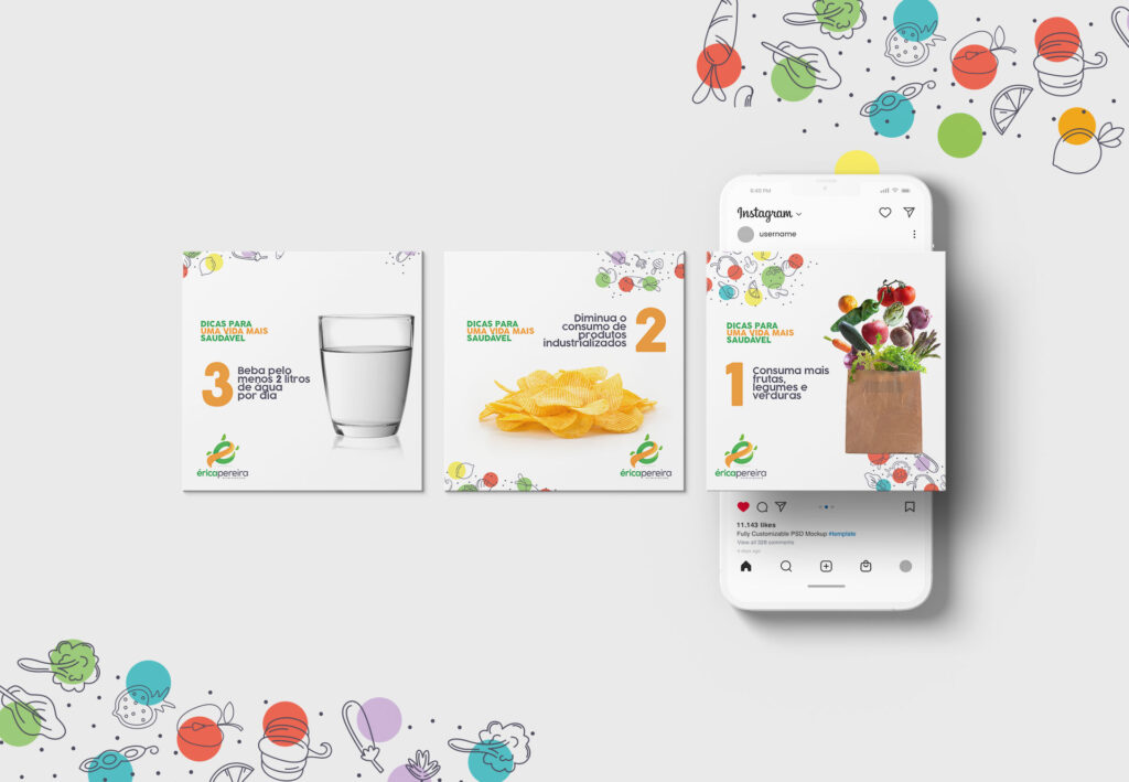 Branding Érica Pereira Nutricionista – Layout Agência de Publicidade ... Branding Érica Pereira Nutricionista – Layout Agência de Publicidade ...